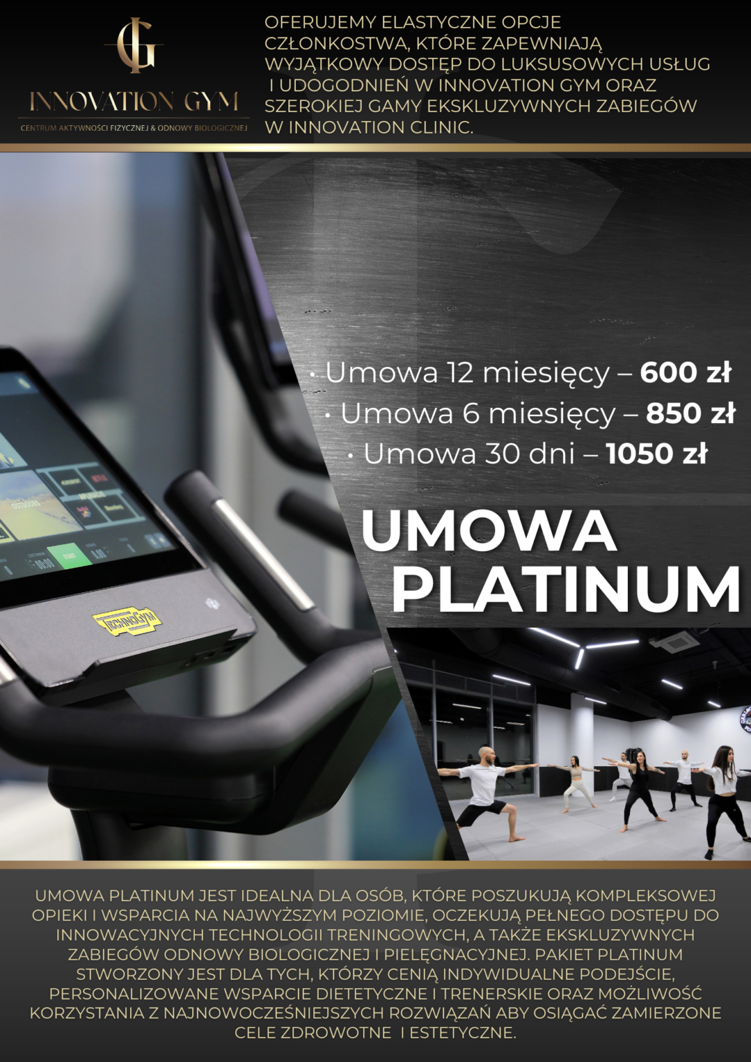 Cennik | Wrocław - Innovation Gym